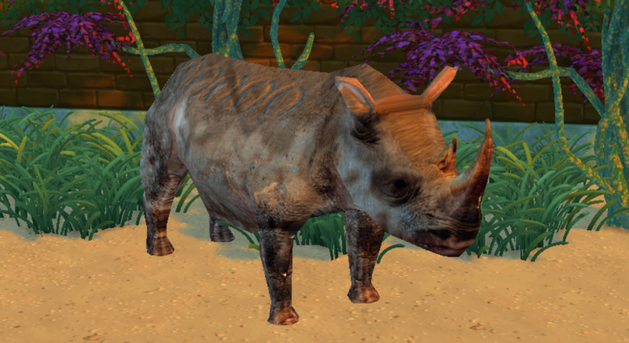 Conteúdo personalizado Rino - Lovesims4