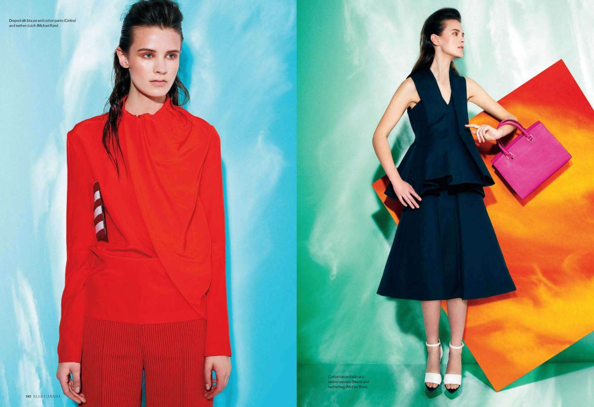 ELITE MODEL MANAGEMENT TORONTO : Kayley in Elle Canada by Jean-Claude ...