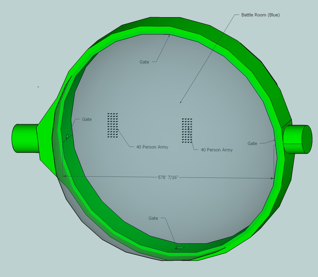 Art of Darian: Ender's Game Movie Battle School Exterior Up Close!