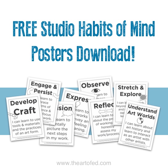 21st Century Teaching: Studio Habits of Mind Posters