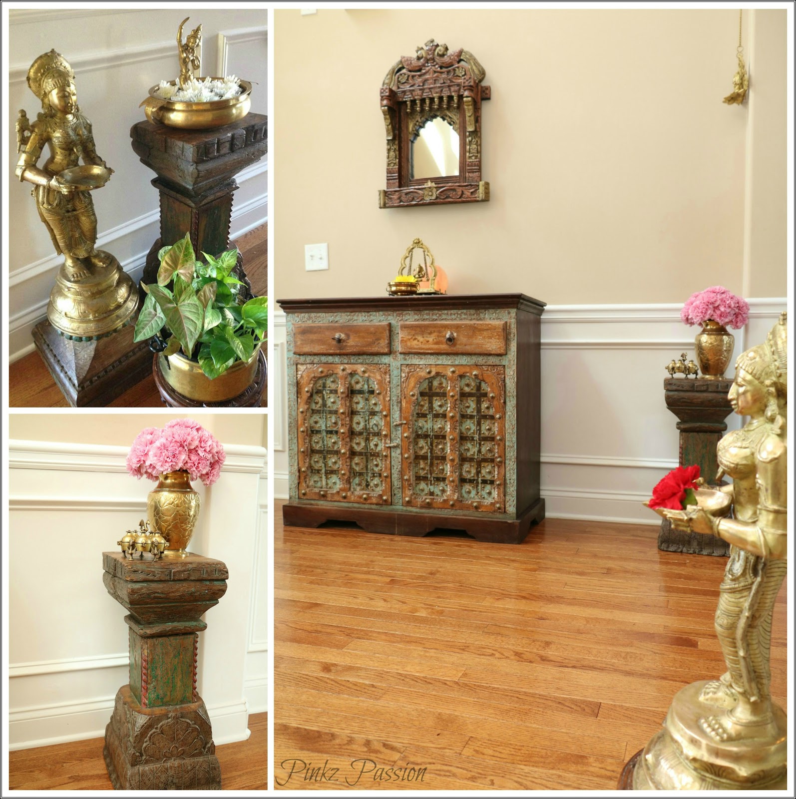 Pinkz Passion : Harmoniously Traditional ( Home Tour of Padmaja Rama ...