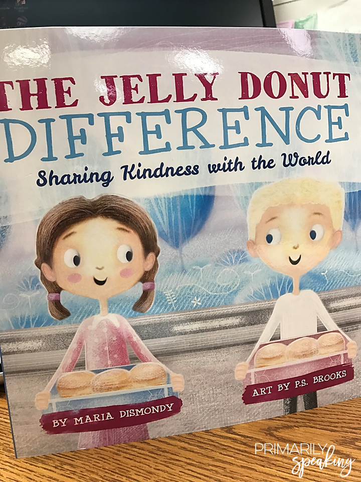 The Jelly Donut Difference {Teaching Kindness} | Primarily Speaking