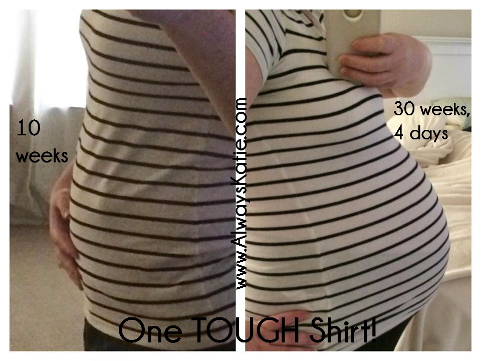 Always, Katie: Baby, Baby: 31 Week Bumpdate