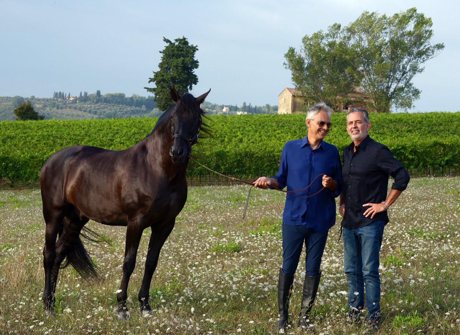 Sandro Michahelles Fotografo: Andrea e Alberto Bocelli