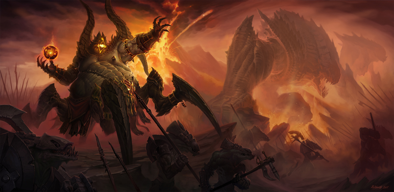 Polidorus Rex: Blizzcon 2011 Diablo 3 Azmodan Banner Image