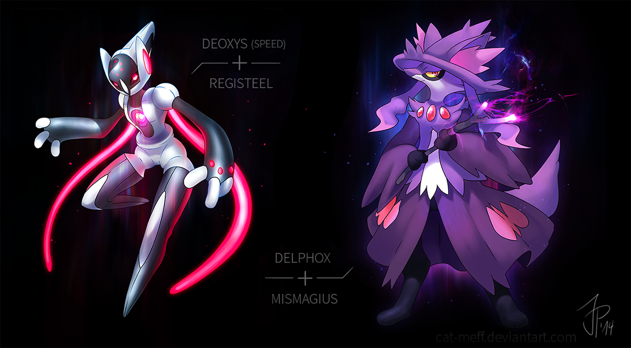 AKIWA ART: Kickass Pokemon Fusion Fan Art by Josephine