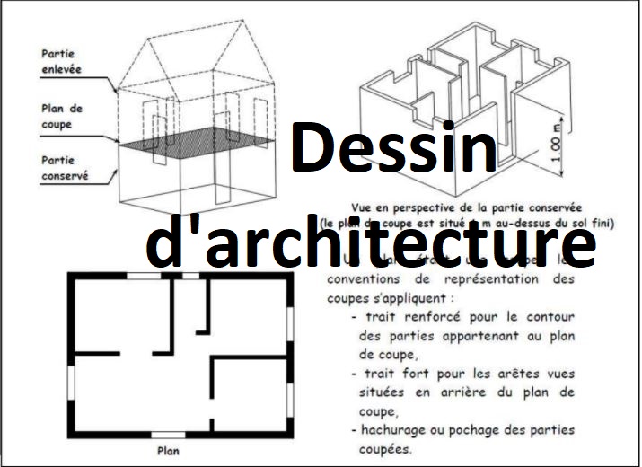 initiation en dessin d'architecture | Cours génie civil - Outils ...