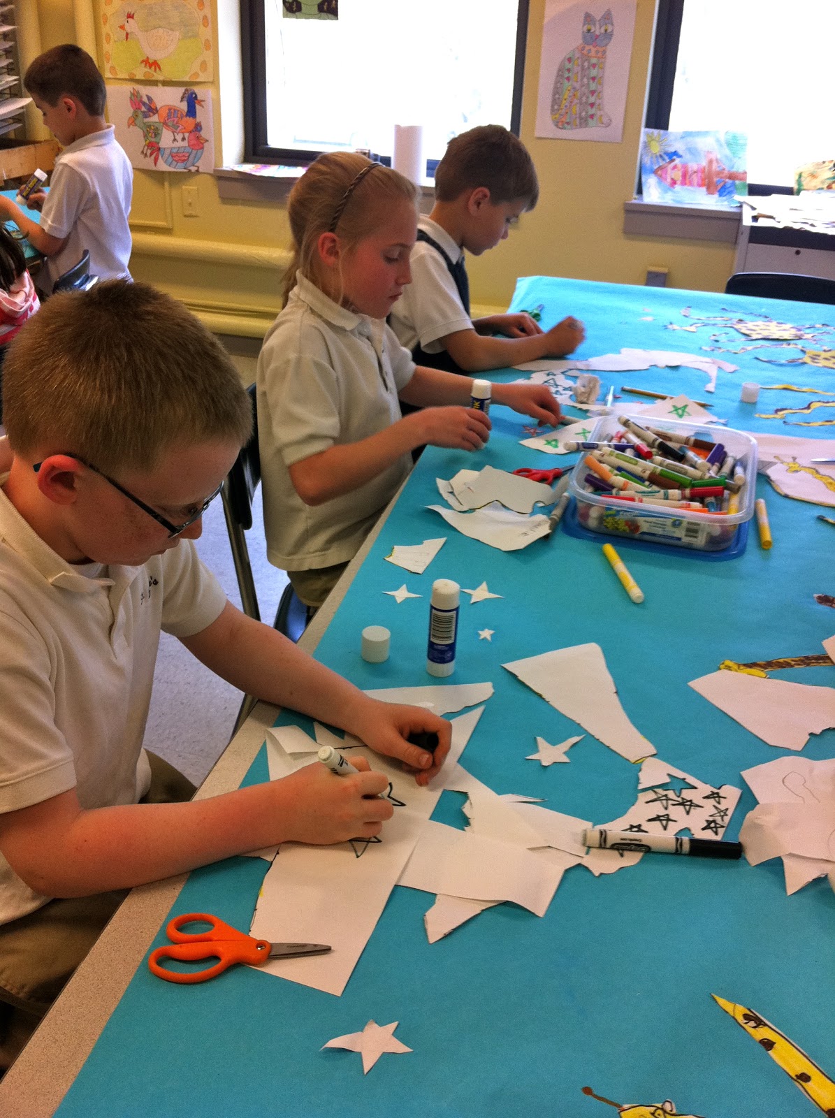 Expression of Imagination: Grade 2 Art