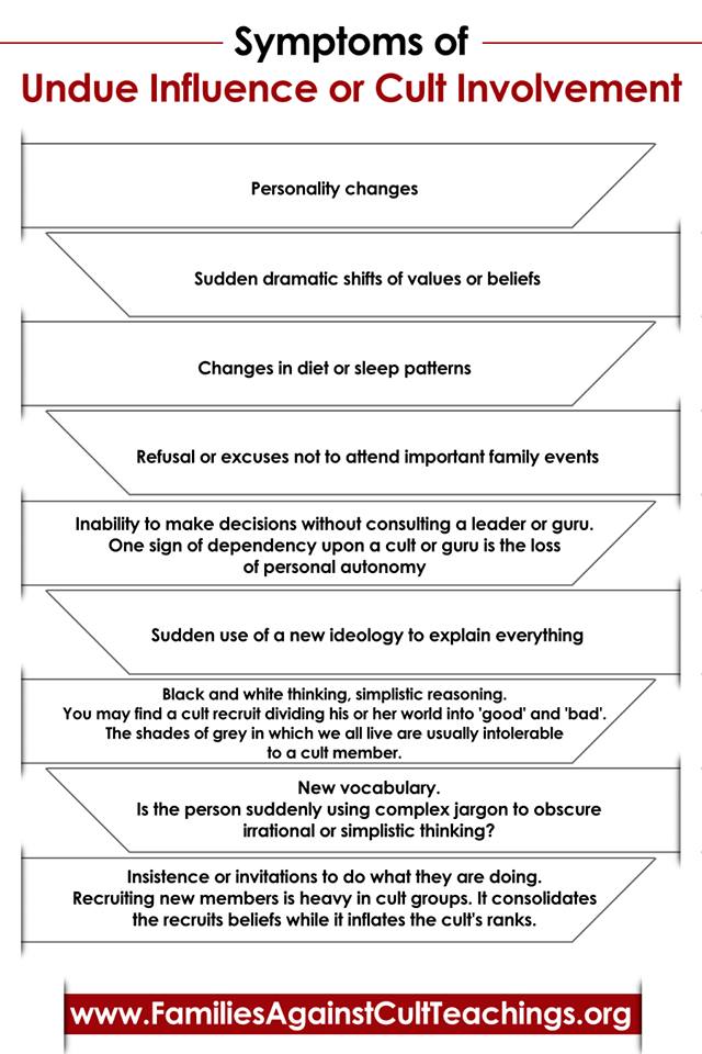 Families Against Cult Teachings : March 2018