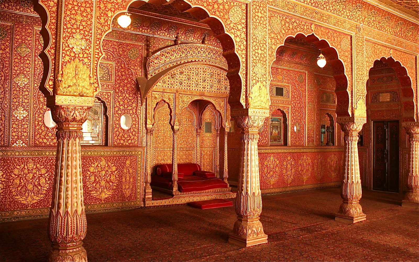Unseen Rajasthan : Anoop Mahal-The Royal Palace--Bikaner-Rajasthan