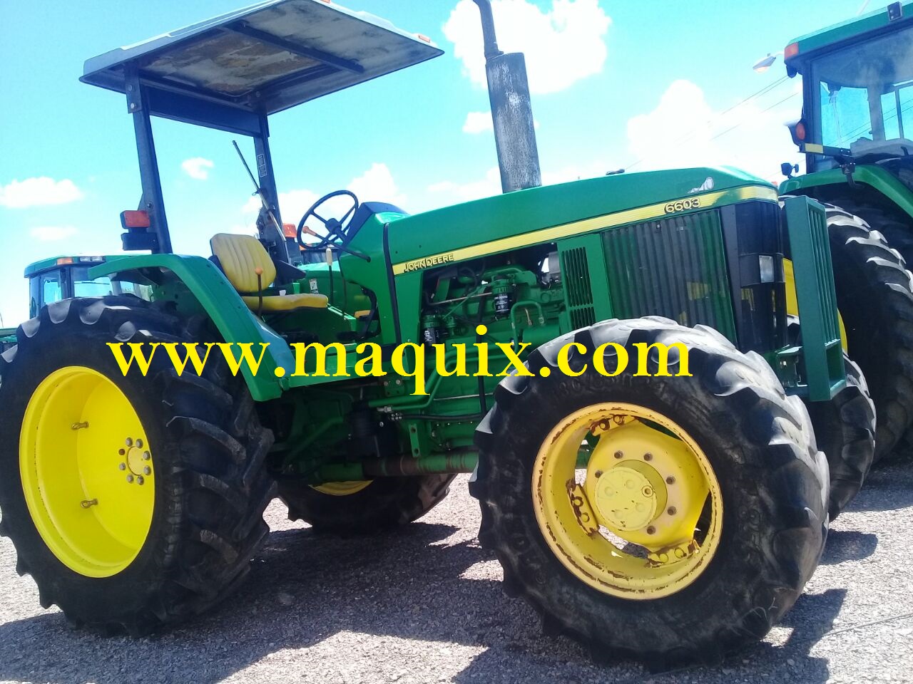 MAQUINARIA AGRICOLA INDUSTRIAL: Tractor John Deere 6603 4x4, 14,101 hrs ...