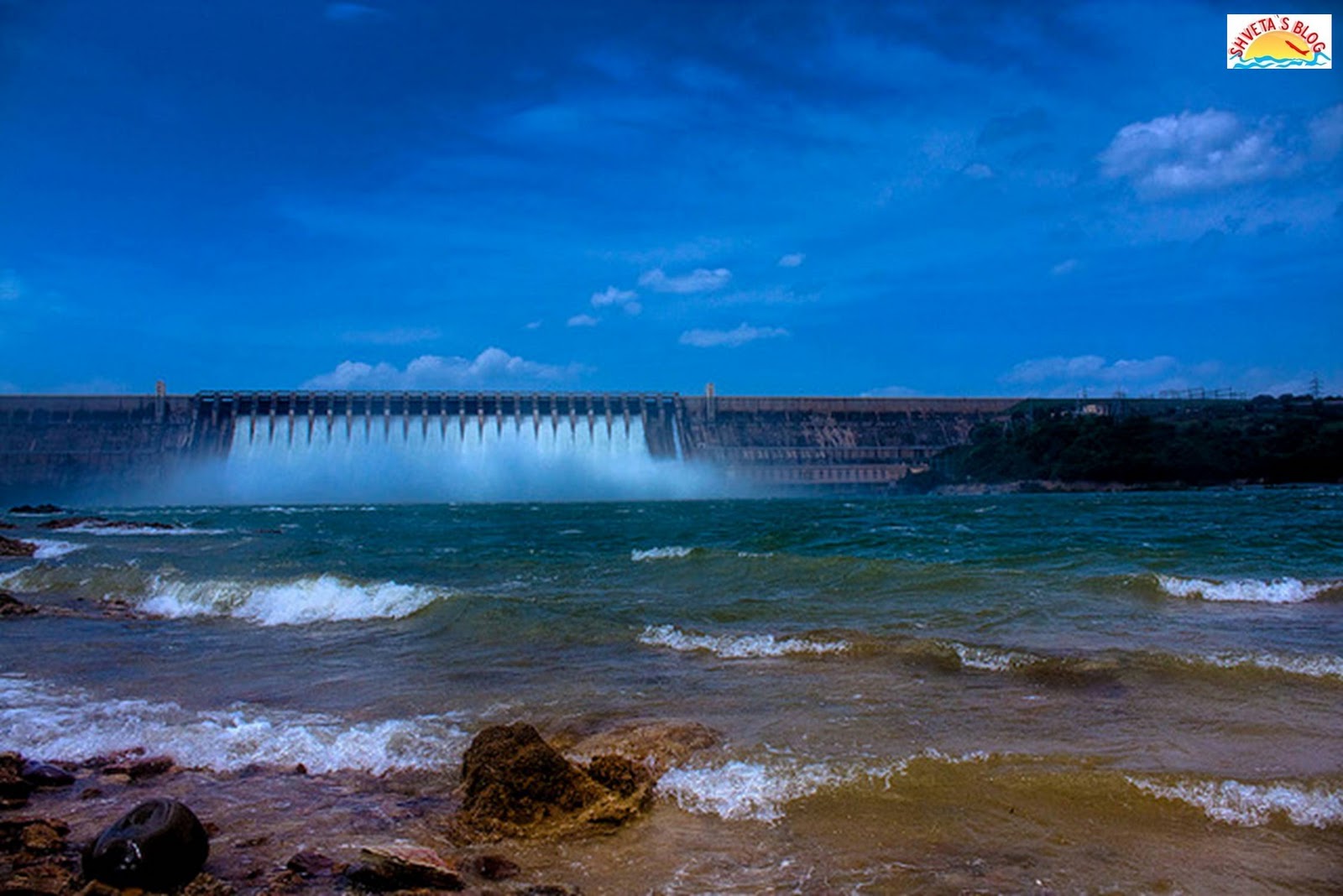 MIRACLE: TOURISM IN INDIA: NAGARJUNA SAGAR DAM ,NAGARJUNA SAGAR, ANDHRA ...