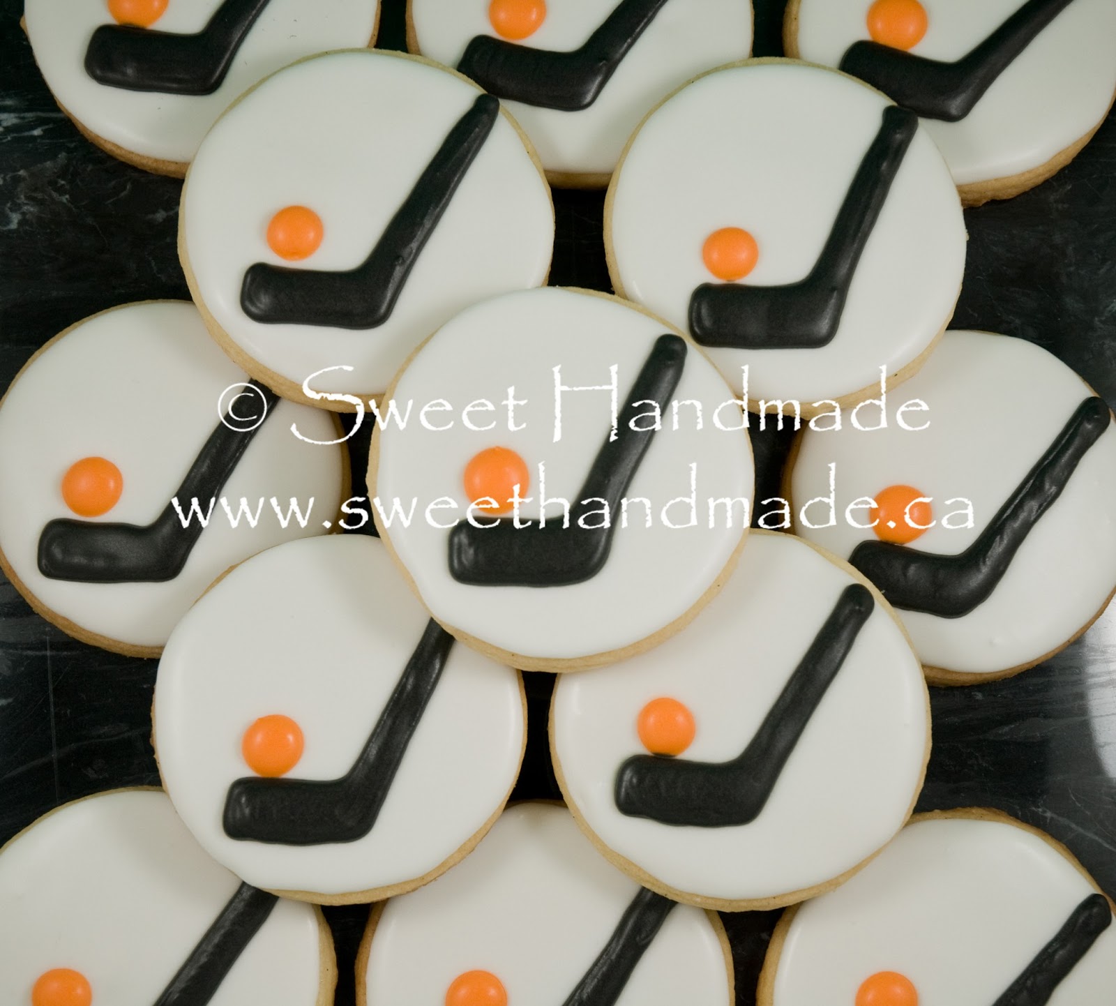Sweet Handmade Cookies: Ball Hockey Tournament Cookies