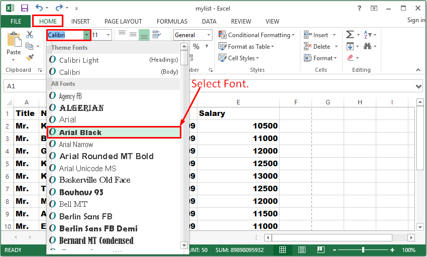 Basics of Excel ~ Srisailam Blog