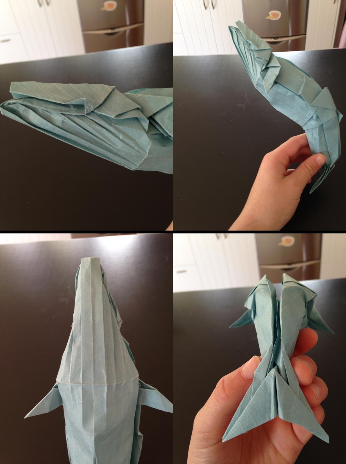 JoeOrigami: Origami Blue Whale