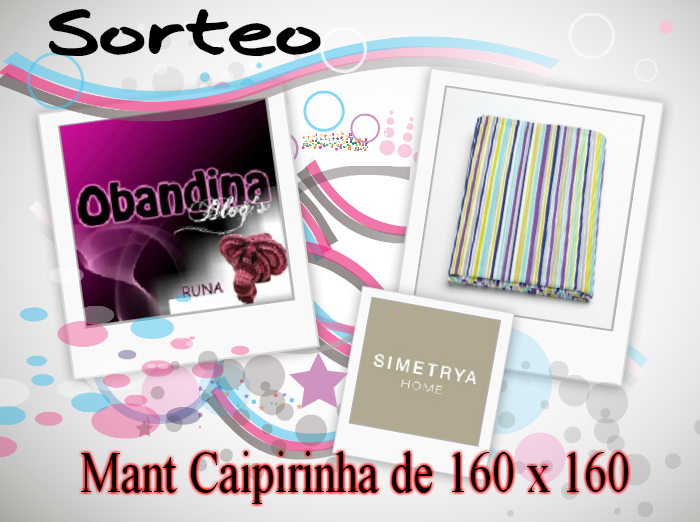 Sorteo manteleria con Simetrya Home