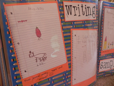 Shady Tree Diary: {Scrapbooking: Writing & Drawing Samples}