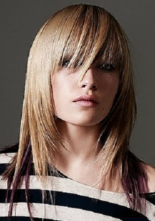 Mujer: Estilo y Belleza: Flequillo Degrafilado 2013/2014