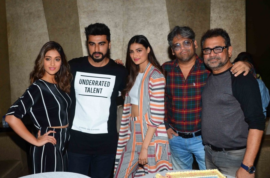 Arjun Kapoor Celebrates His Birthday During The Promotion of Film Mubarakan