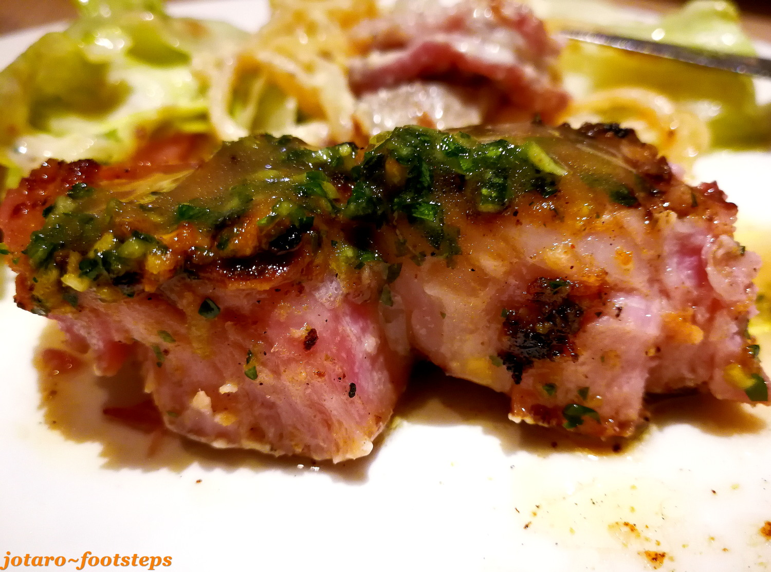 Footsteps - Jotaro's Travels: YummY! - Pork Steaks @ Ante 1-Utama