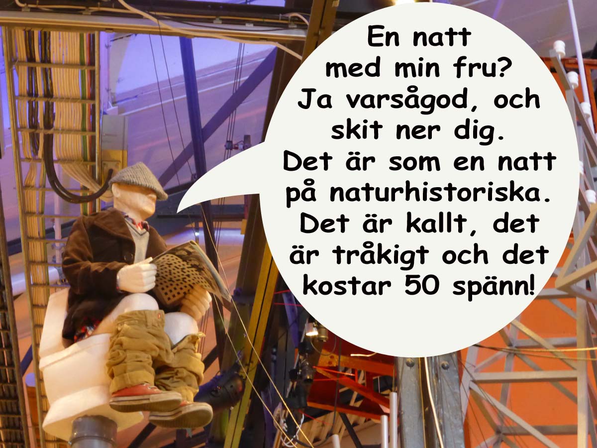 Tibbes roliga historier: En natt med min fru