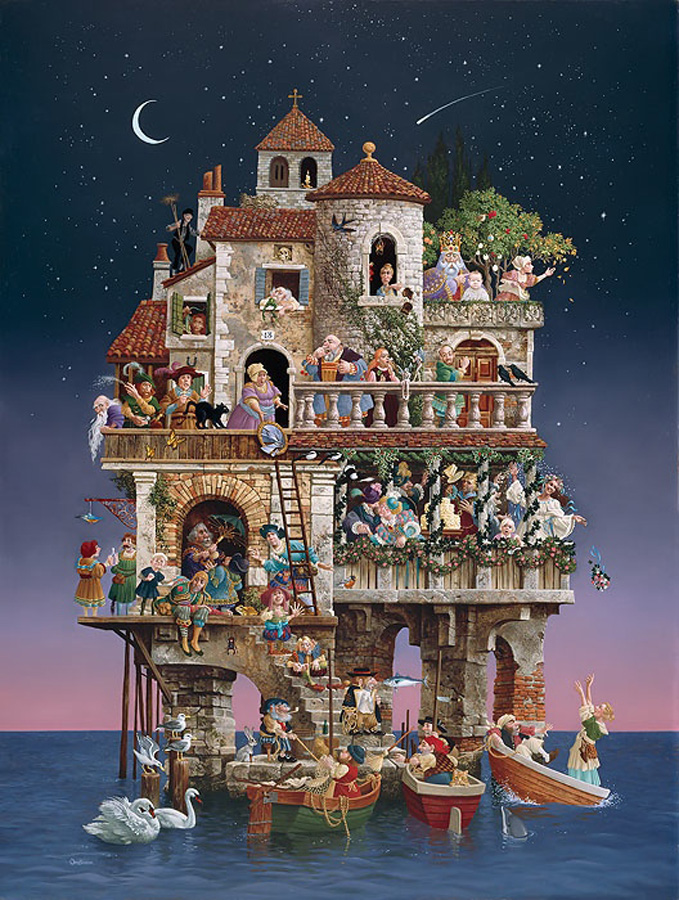 Il mondo di Mary Antony: James C. Christensen I - surrealismo