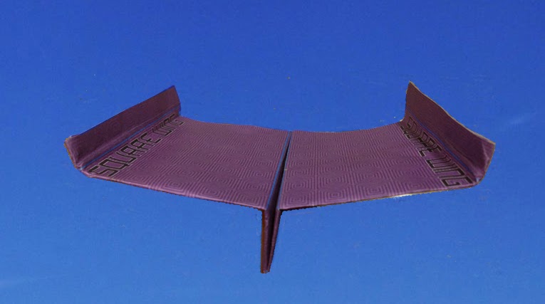 Vic the Vicar!: Paper Plane (Jan 23) - Square Wing