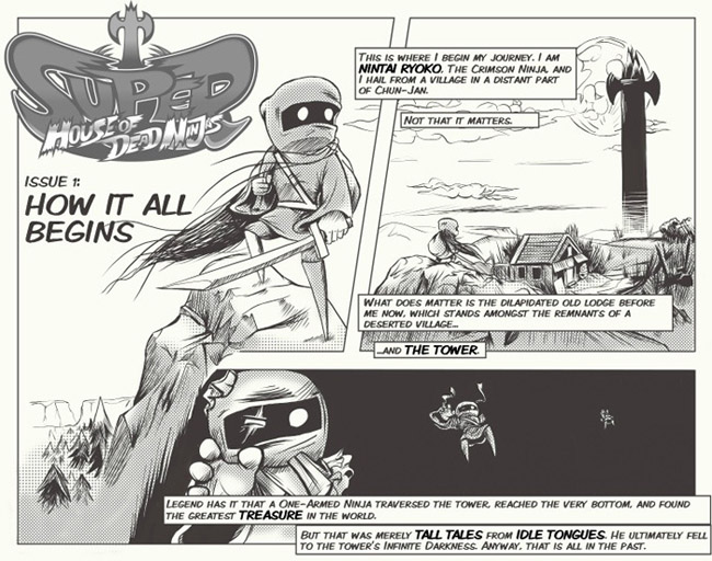 Indie Fan Magazine: Super House of Dead Ninjas