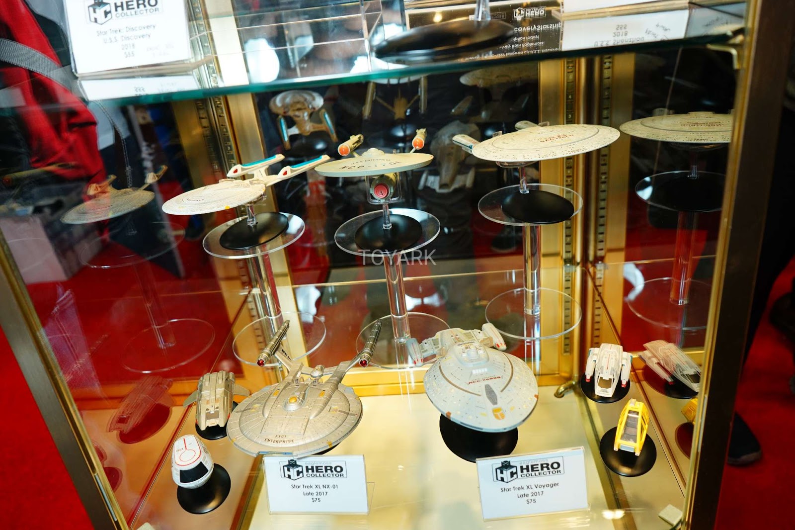 The Trek Collective: New Eaglemoss starship models on display at New ...