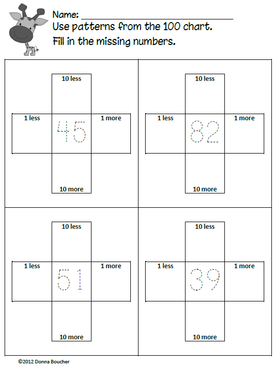 Classroom Freebies Too: Hundred Chart Patterns