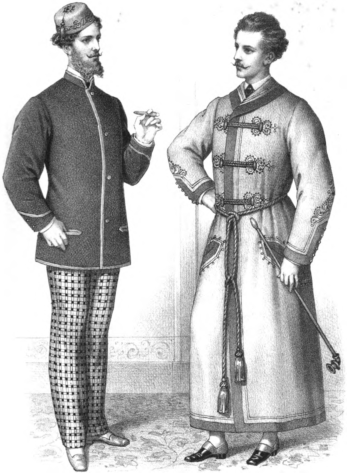 19th Century Historical Tidbits: 1871 Fashions