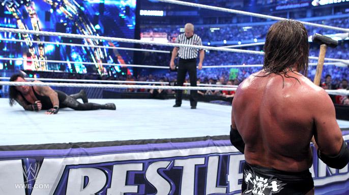 JUST BRING IT!: Triple H vs. The Undertaker @ Wrestlemania 27