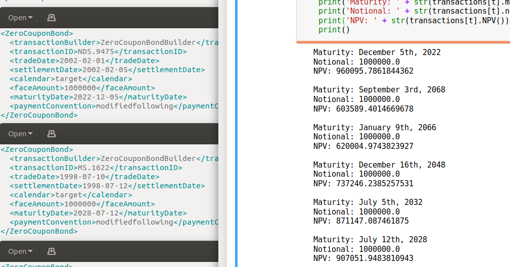 Path: QuantLib-Python: Transaction Builder