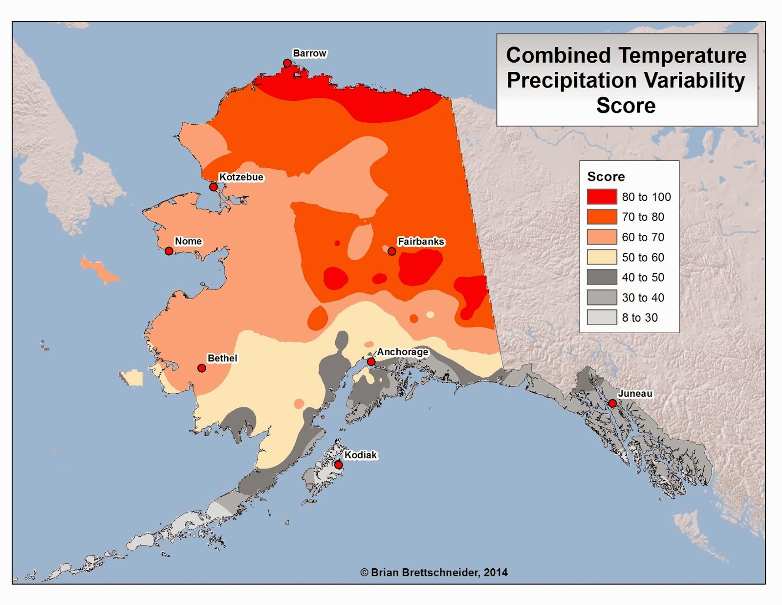 Deep Cold: Alaska Weather & Climate: Intra-Annual Climate Variability