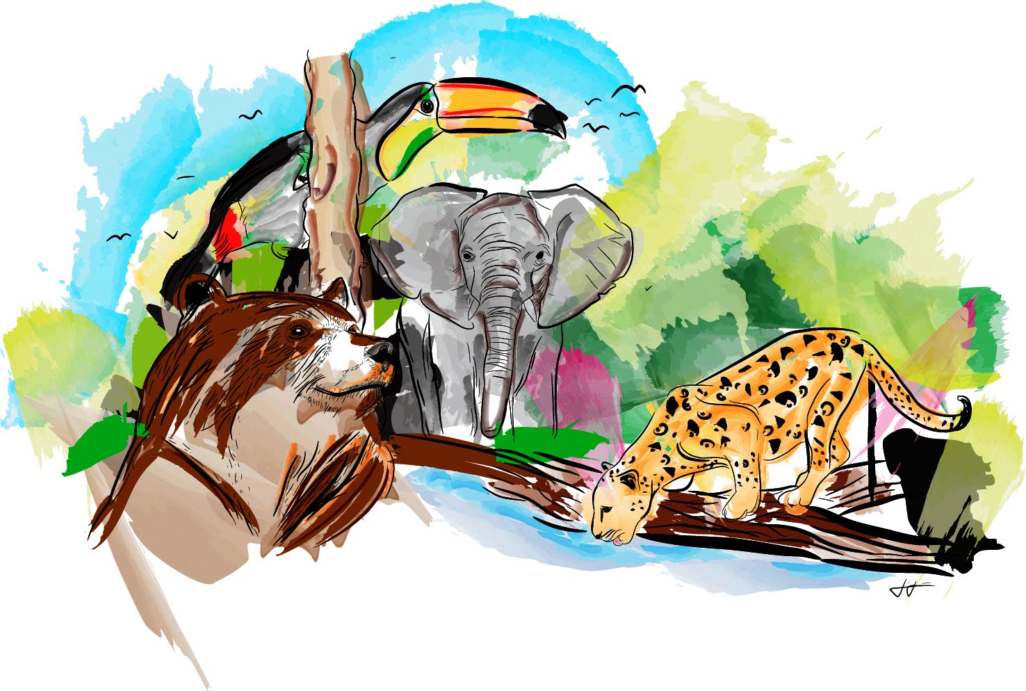 Guima@Work: Wild Animals