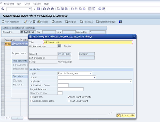 SAP TECH: Uploading the Master records(MM01) to SAP System using Call ...