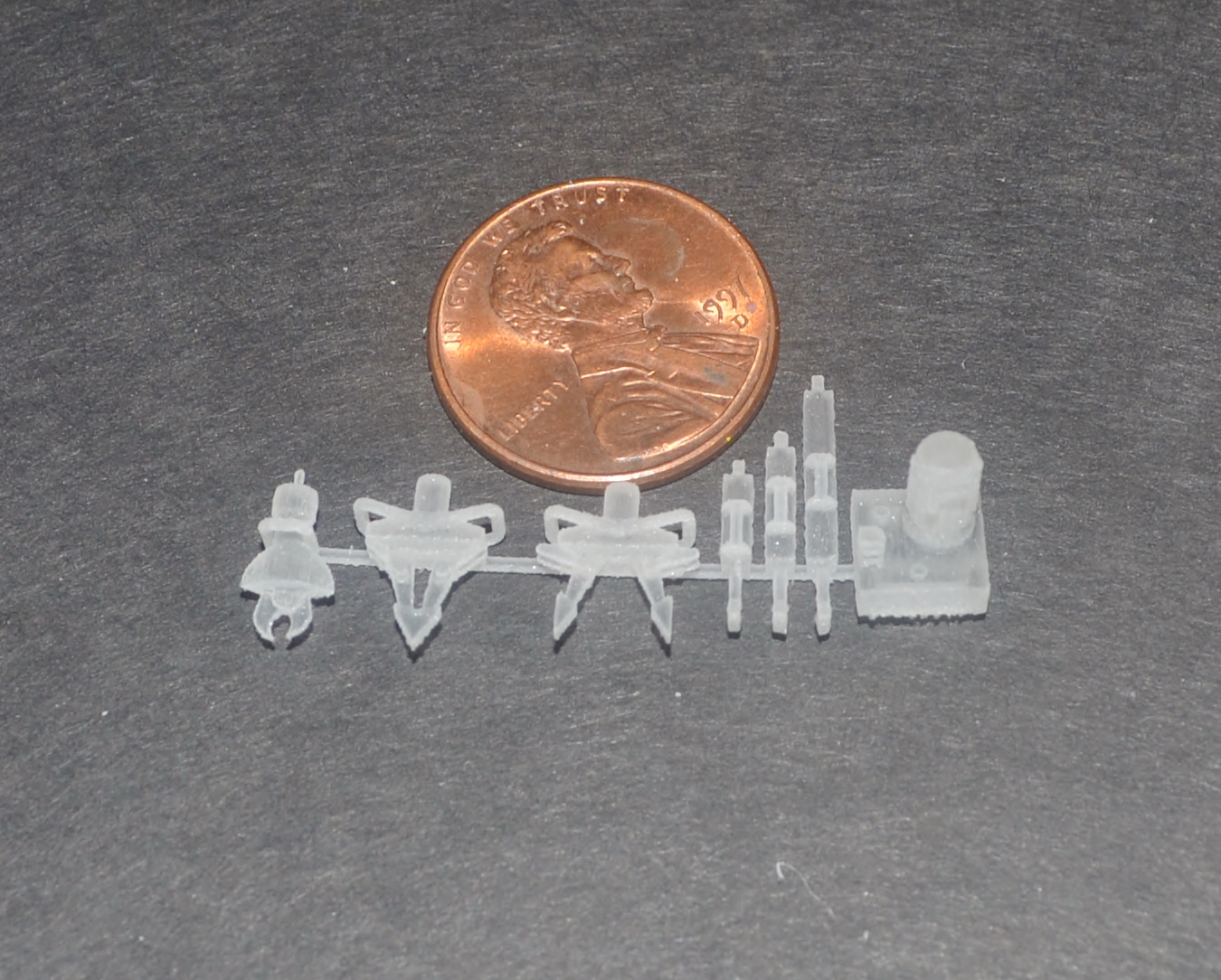 Nirvana Valley Model Railroad: Jaws of Life, 3d printed in HO scale