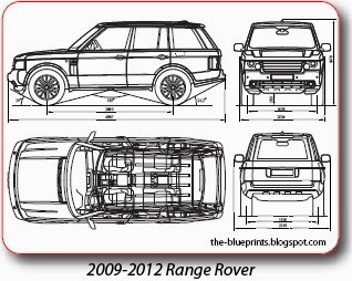 Vector Blueprints - Cars, Trucks, Busses and others: Land Rover ...