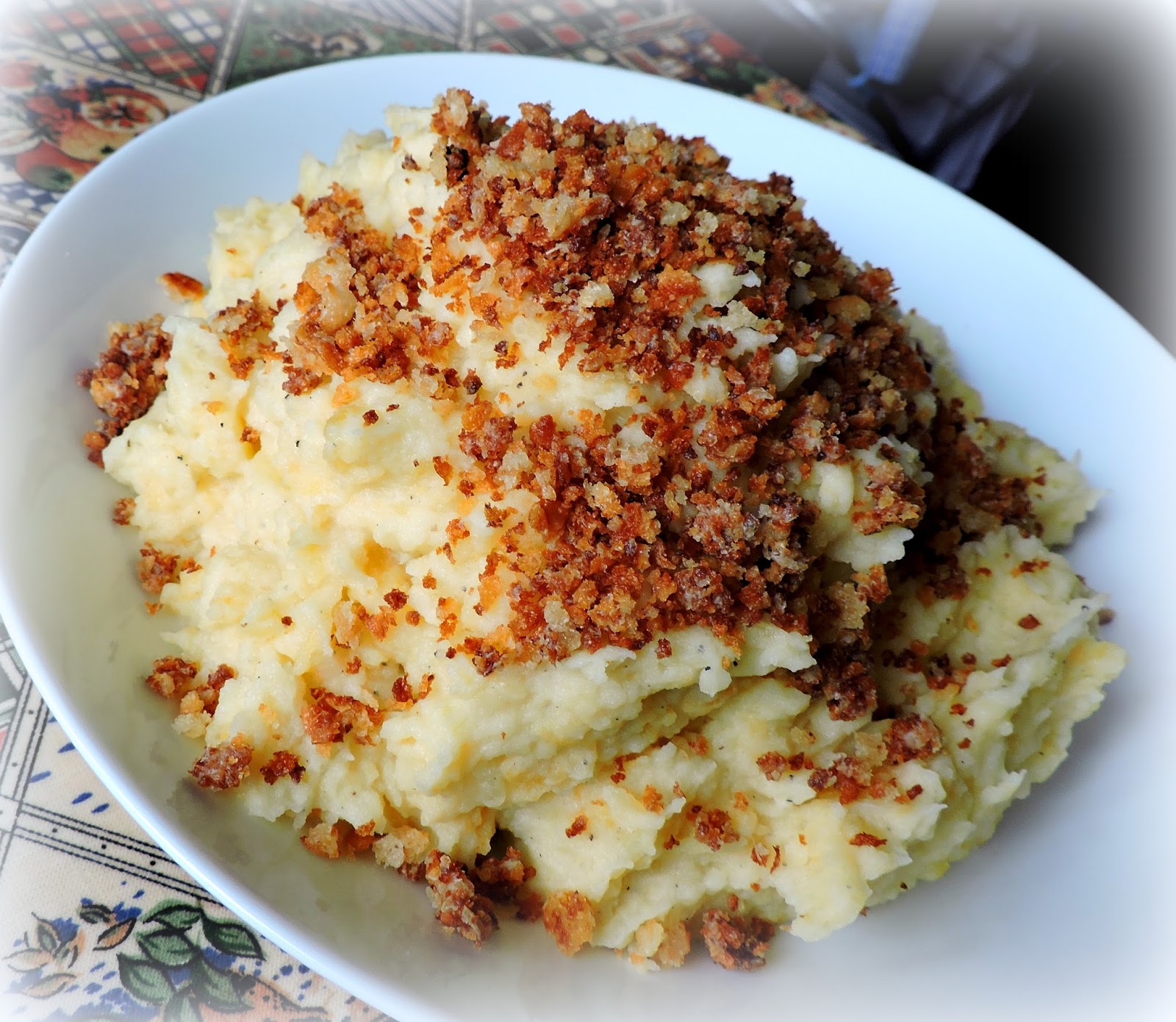 Triple Mash with Horseradish Crumbs | The English Kitchen