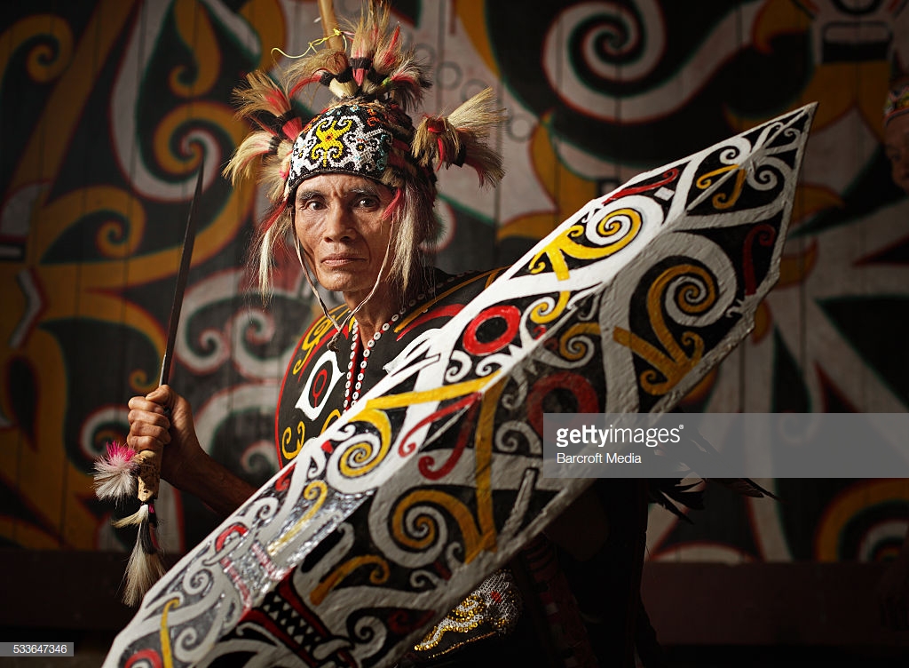 Writing: DAYAK TRIBE