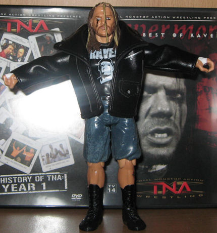 J\/\/s Wrestling Memorabilia: Raven Figures...You Gotta Keep 'Em Separated