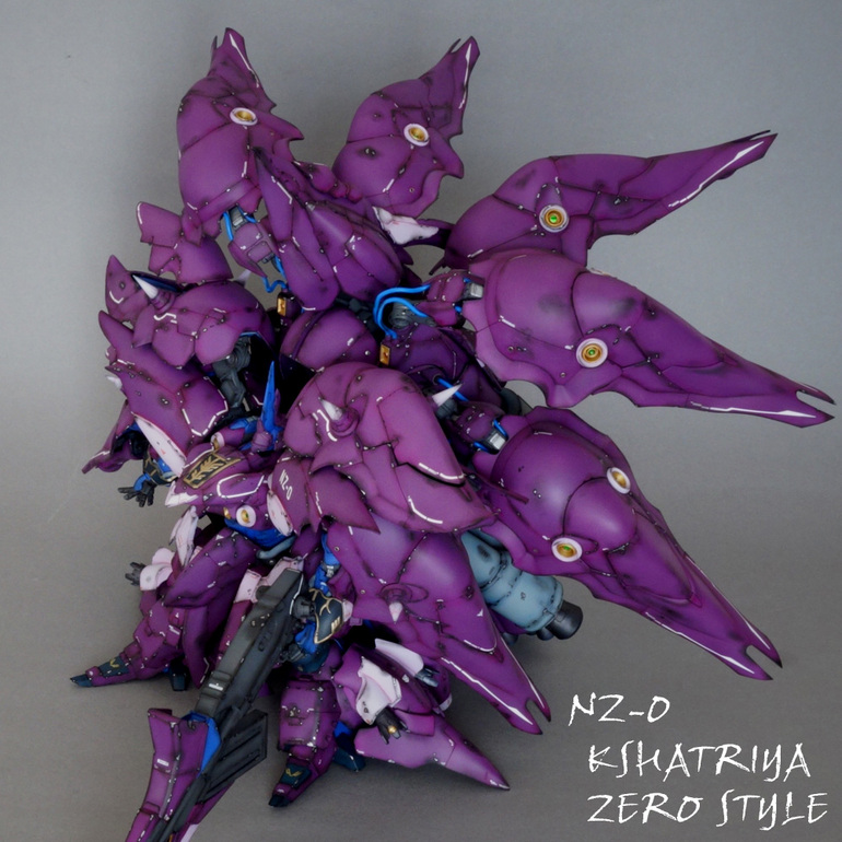 Custom Build: HGUC 1/144 Kshatriya [Zero Style]