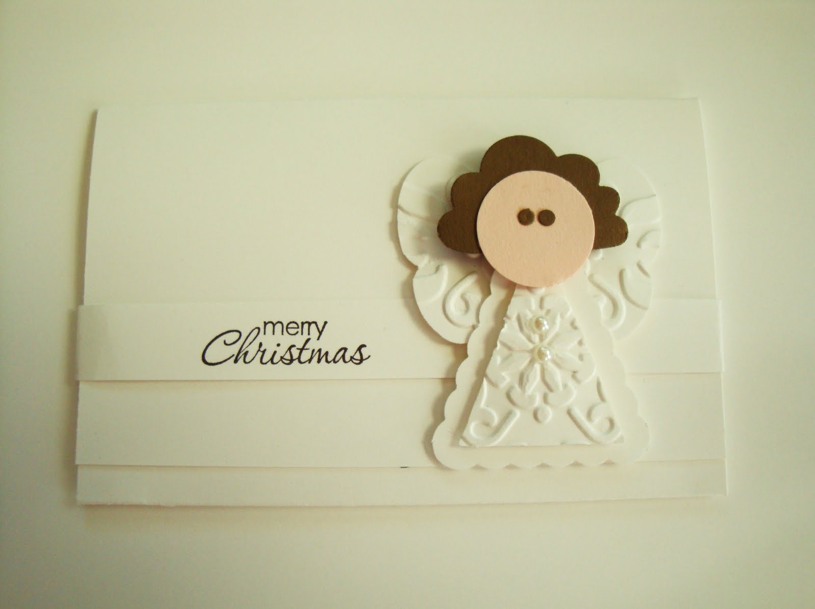 penguinstamper: Punch-Art Angel Gift-Card Holder