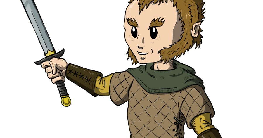 D&D Basic - NPC Gallery: Halfling Bandit