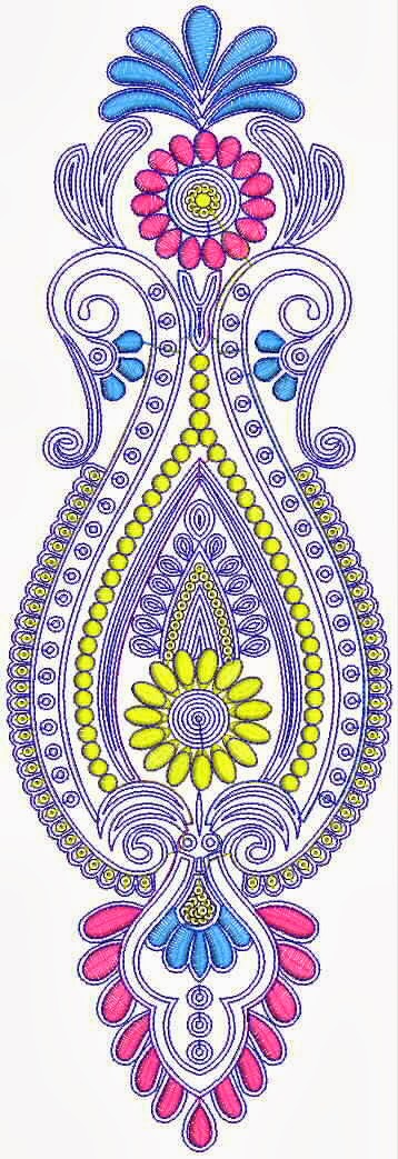 EmbDesignTube: Special Kali Designs Collection For Navratri Wear Dresses