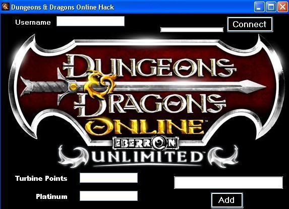 Dungeons & Dragons Online Hack [Turbine Points and Platinum Maker ...