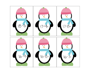 Happy Teaching First: Updated Penguin Subtraction and another Freebie