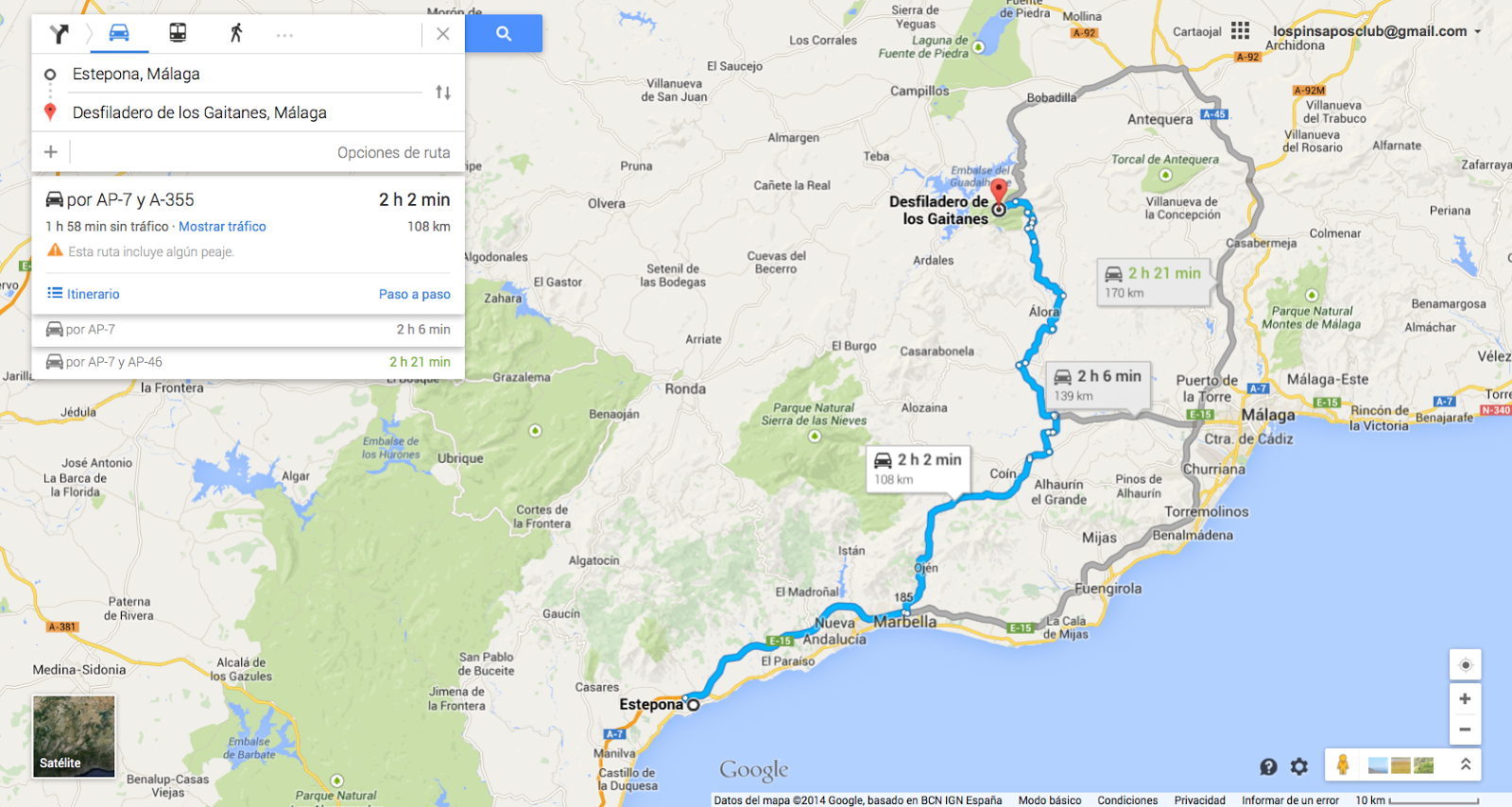 Los Pinsapos - Senderismo y Naturaleza: Sendero del Gaitanejo y baños ...