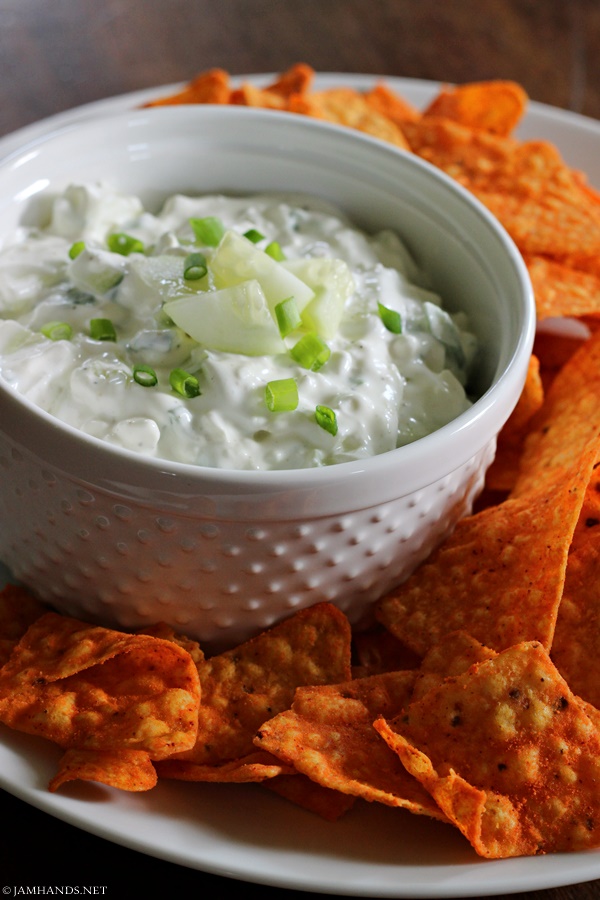 Cool Cucumber Dorito Dip
