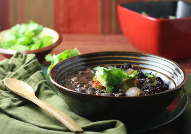 My Healthy Attempts: Chipotle Black Bean Rice Soup